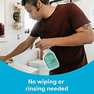 ECOS® Bathroom/Shower Cleaner with Tea Tree Oil, 22oz bottle by Earth Friendly Products ),22 Fl Oz (Pack of 2)