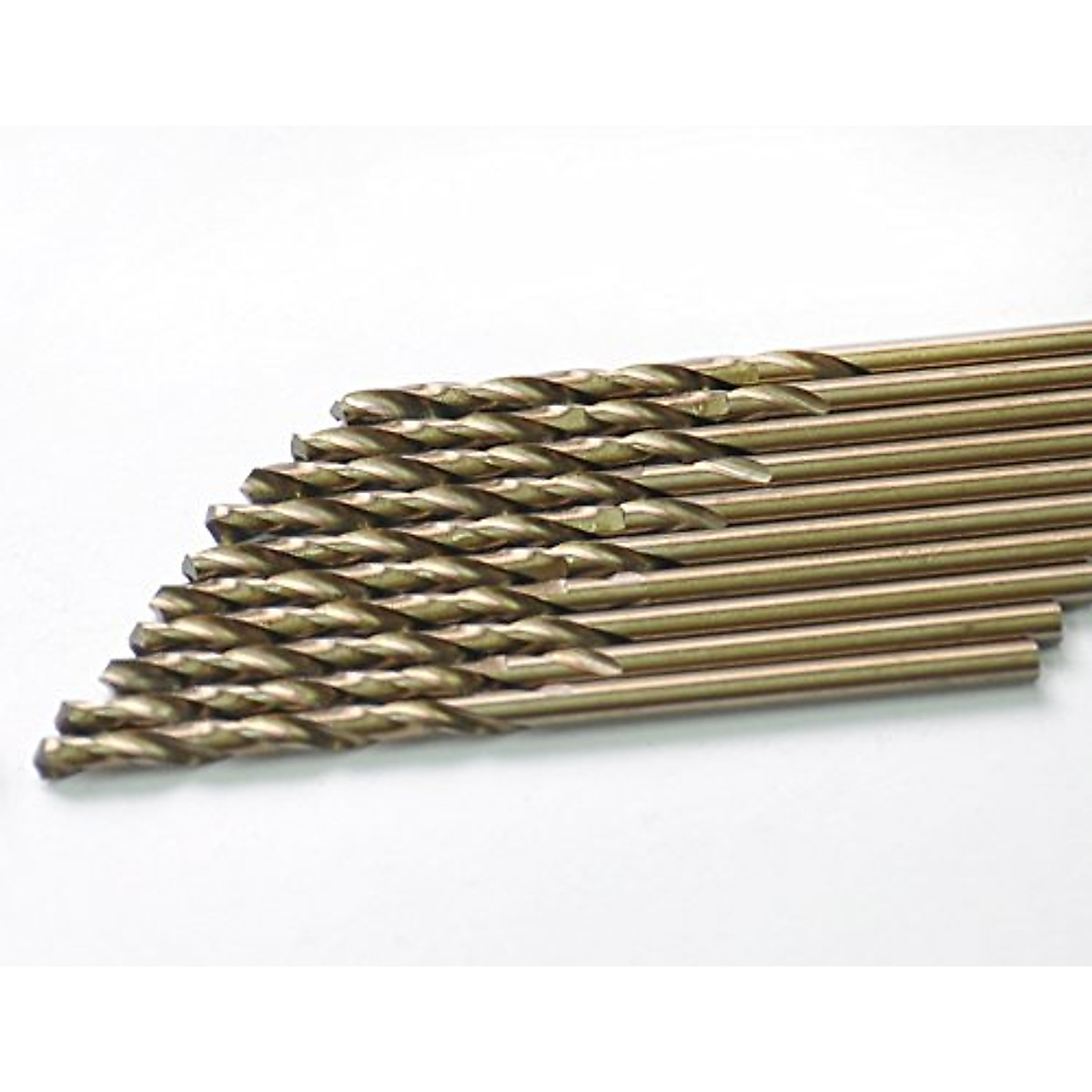 OXTUL 10PCS,5/64",HSS General Purpose Heavy Duty Jobber Length Cobalt Twist Drill Bits,ideal for drilling on mild steel, copper, Aluminum, Zinc alloy etc.