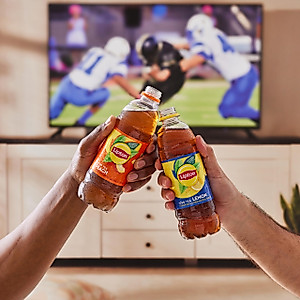 Lipton Iced Tea Lemon, 16.9 Fl Oz Bottles (Pack of 12)