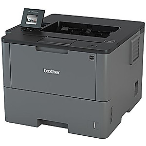 Brother Monochrome Laser Printer, HL-L6300DW, Wireless Networking, Mobile Printing, Duplex Printing, Large Paper Capacity, Cloud Printing, Amazon Dash Replenishment Ready