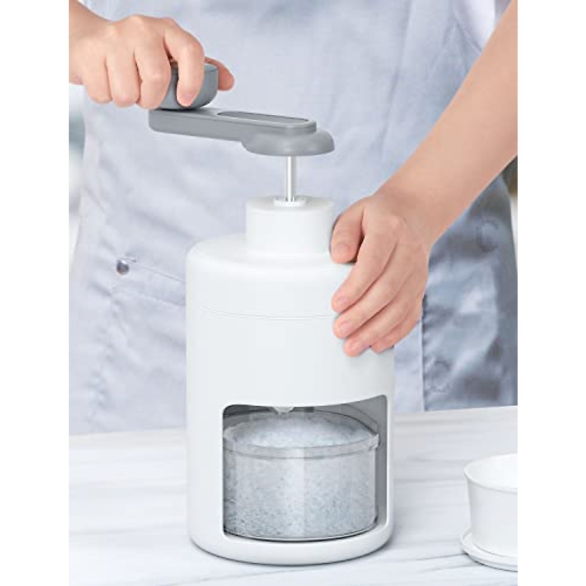 Ice Shaver Portable Ice Crusher with Free Ice Cube Trays