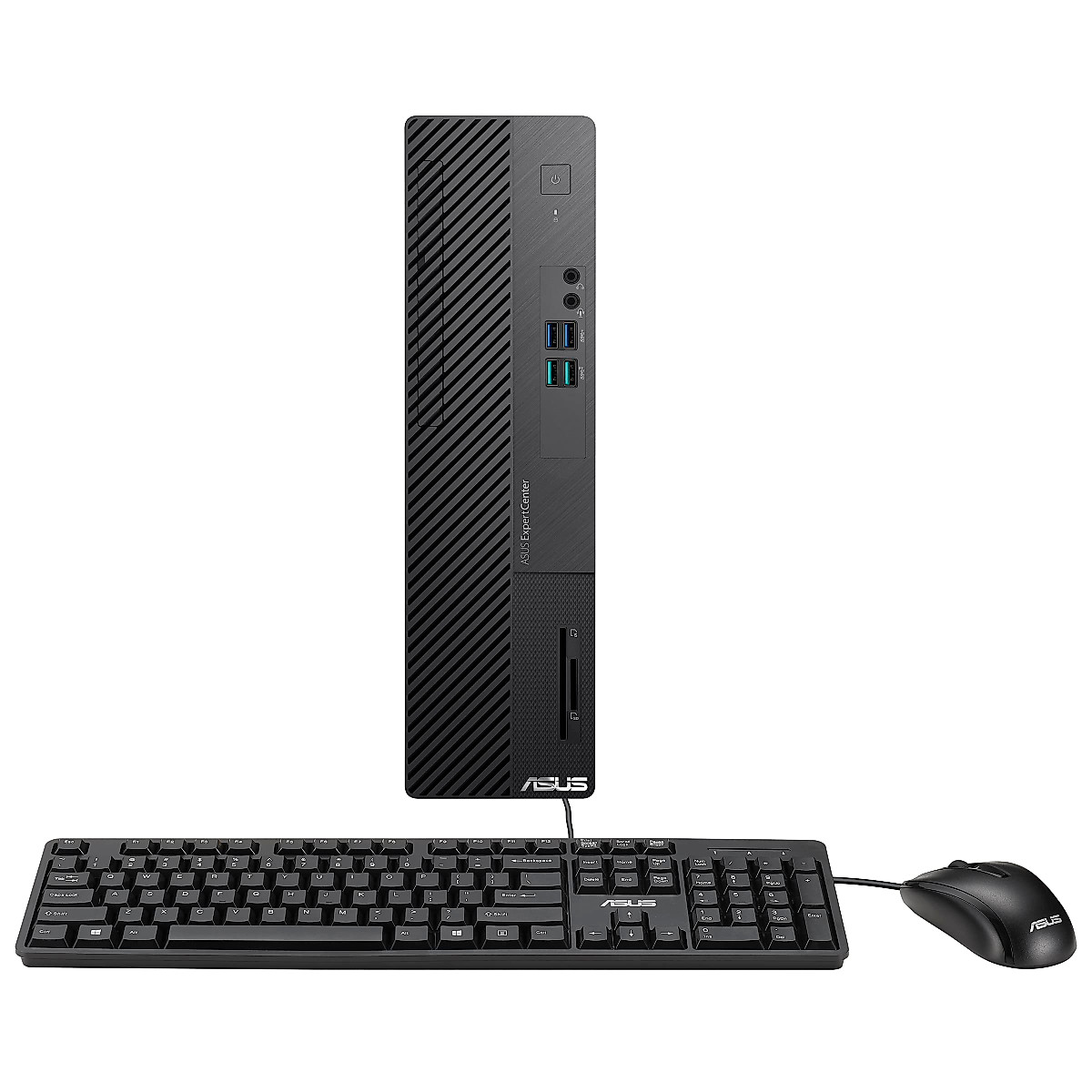 ASUS ExpertCenter D500SD Small Form Factor Desktop PC, Intel Core i5-12400, 8GB DDR4 RAM, 512GB PCIe SSD, TPM, Windows 11 Pro, Black, D500SD-XH503