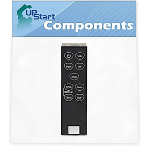 2 Pack Replacement for VIZIO VSB201 Soundbar Remote Compatible with VIZIO VSB200 Sound Bar