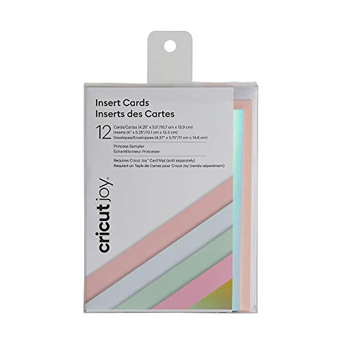 Cricut Joy Insert Cards Sampler in Princess, Finger Paint and Romantic Bundle - DIY Card Design Project Seasonal Holidays Birthday Wedding Celebration Baby Greeting Invitations Party Gifts Graduation