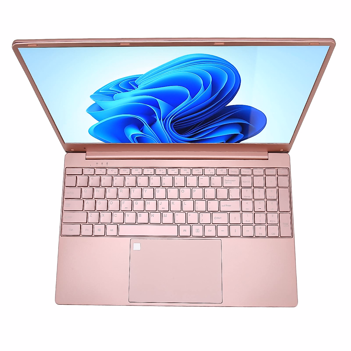 15.6 Inch Laptop for Windows 10, HD 1920x1080 IPS Screen, for Intel Celeron N5095 Processor, Fingerprint, Backlight Numeric Keypad, 4 Cores and 4 Threads, Light and Ultra Thin