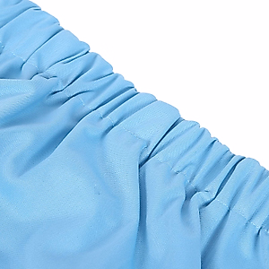 Adult Cloth Diaper Washable Diapers Elderly Cloth Diaper Breathable Incontinence Pants Reusable Adjustabl Underwear Overnight Leakfree for Elderly Incontinence Care(Blue)