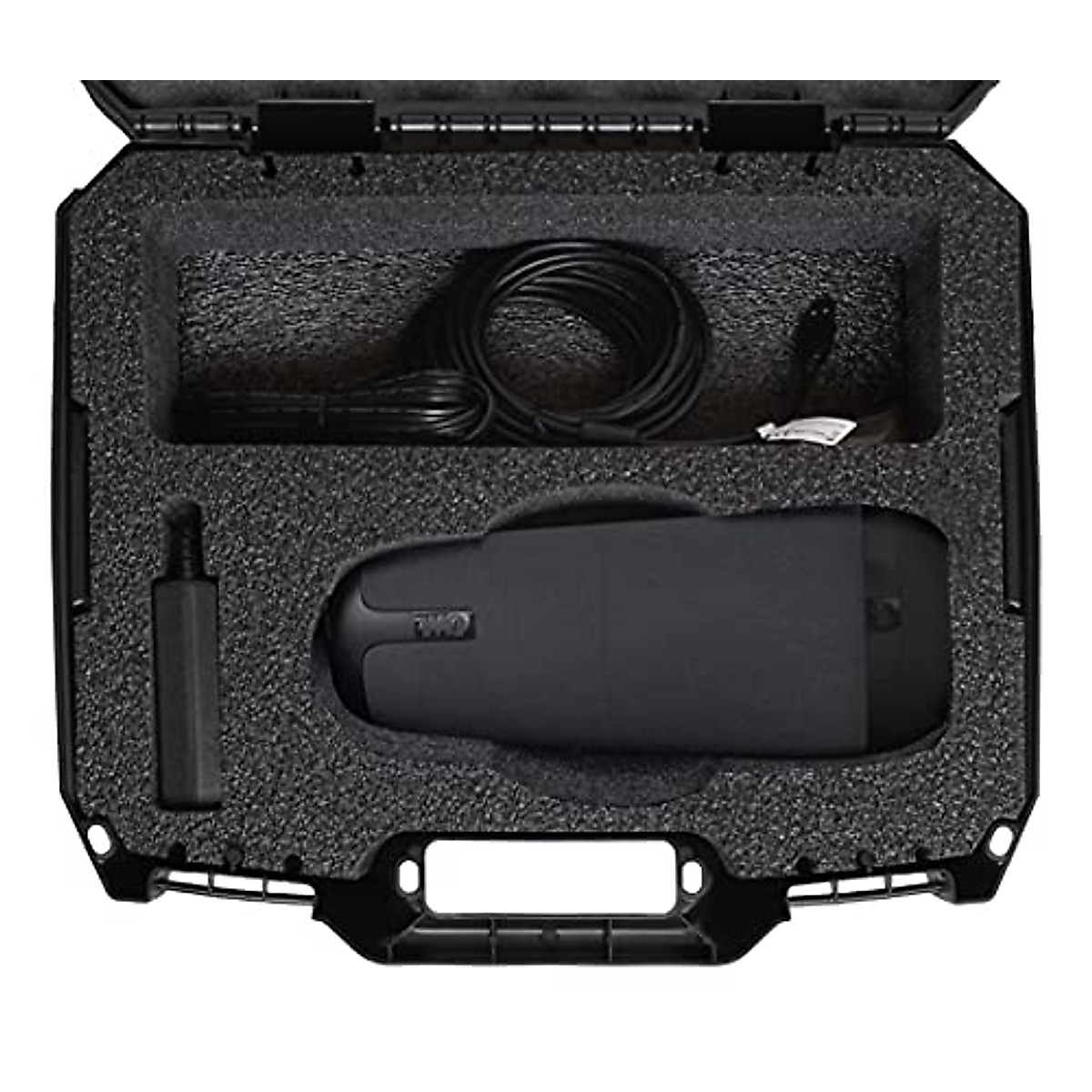 Case Club Case to fit Meeting Owl Conference Camera - Travel & Storage Case Fits Meeting Owl Standard, Pro, 2 or 3 - Pre-Cut Foam is Ready to Go Out of the Box - Holds Expansion Mic, Cords, Accessories & Lock Adapter