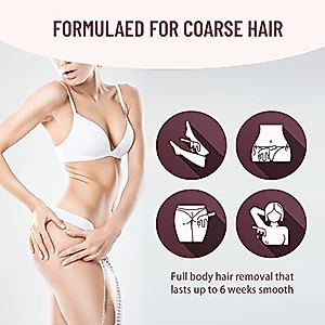 Waxfans Digital Wax Warmer for Hair Removal,Crystal Wax Pot, Waxing Kit for Women and Men ,Wax Kit with Wax Beads for Sensitive Skin,Waxing at Home for Full Body, Cera Para Depilar