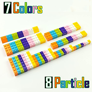 AIRKE 1100 Pieces Classic Bricks Kit, Classic Building Bricks with Wheels, Tires, Axles, People, Windows, Doors, Compatible with All Major Brands, Early Educational Gift for Boys Girls 3 Years and up