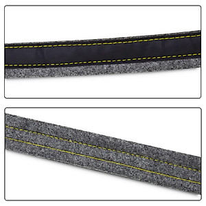 DC97-07618A Dryer Drum Gasket Felt Seal Replacement by BAY Direct for Samsung Dryers Compatible Part Number: AP4453798 PS4218879 PD00025731 3998155