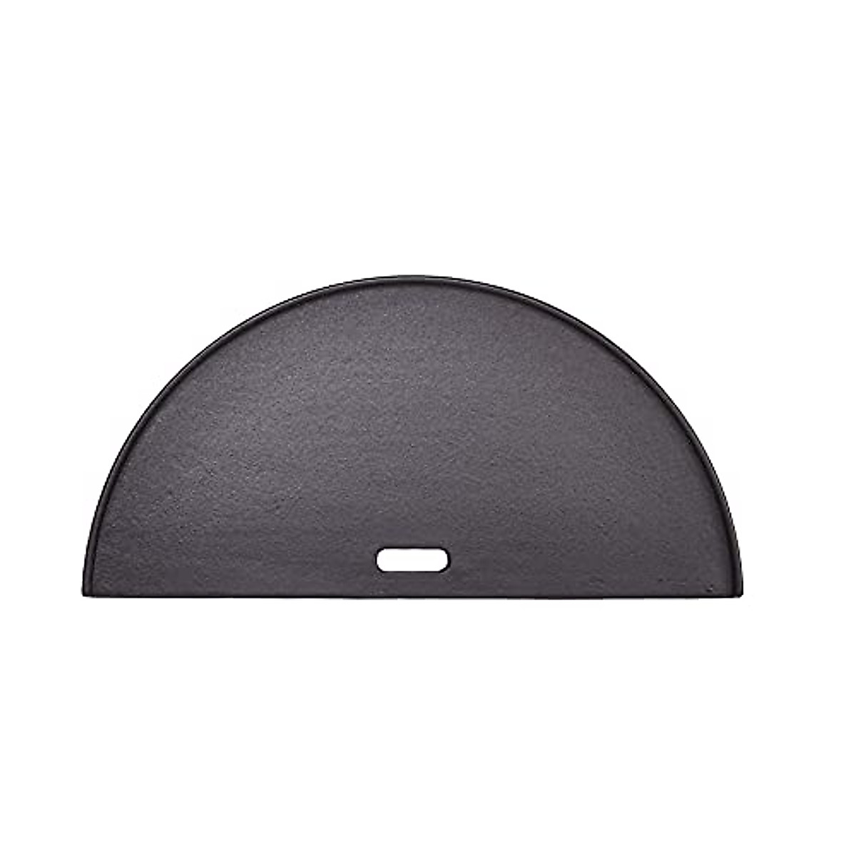 Kamado Joe KJ-HCIGRIDDLE Half Moon Cast Iron Reversible Grill Griddle for Classic Joe, Black