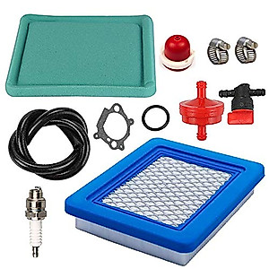 799868 Carburetor with Air Filter Spark Plug Tune Up Kit Compatible with Briggs & Stratton Craftsman 694882, 698444,498254, 798170, 498170, 49-817-0, 497347, 498966 and 497314.4-7 hp Engines