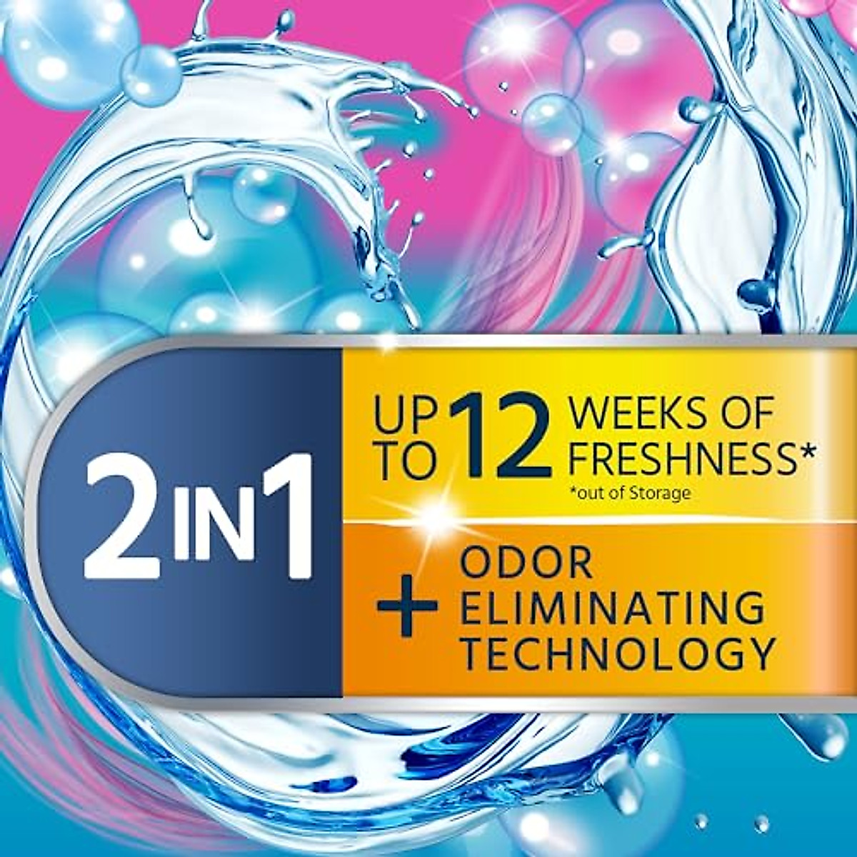 Purex Crystals in-Wash Fragrance and Scent Booster, Fresh Vibes, 21 Ounce, 4 Count