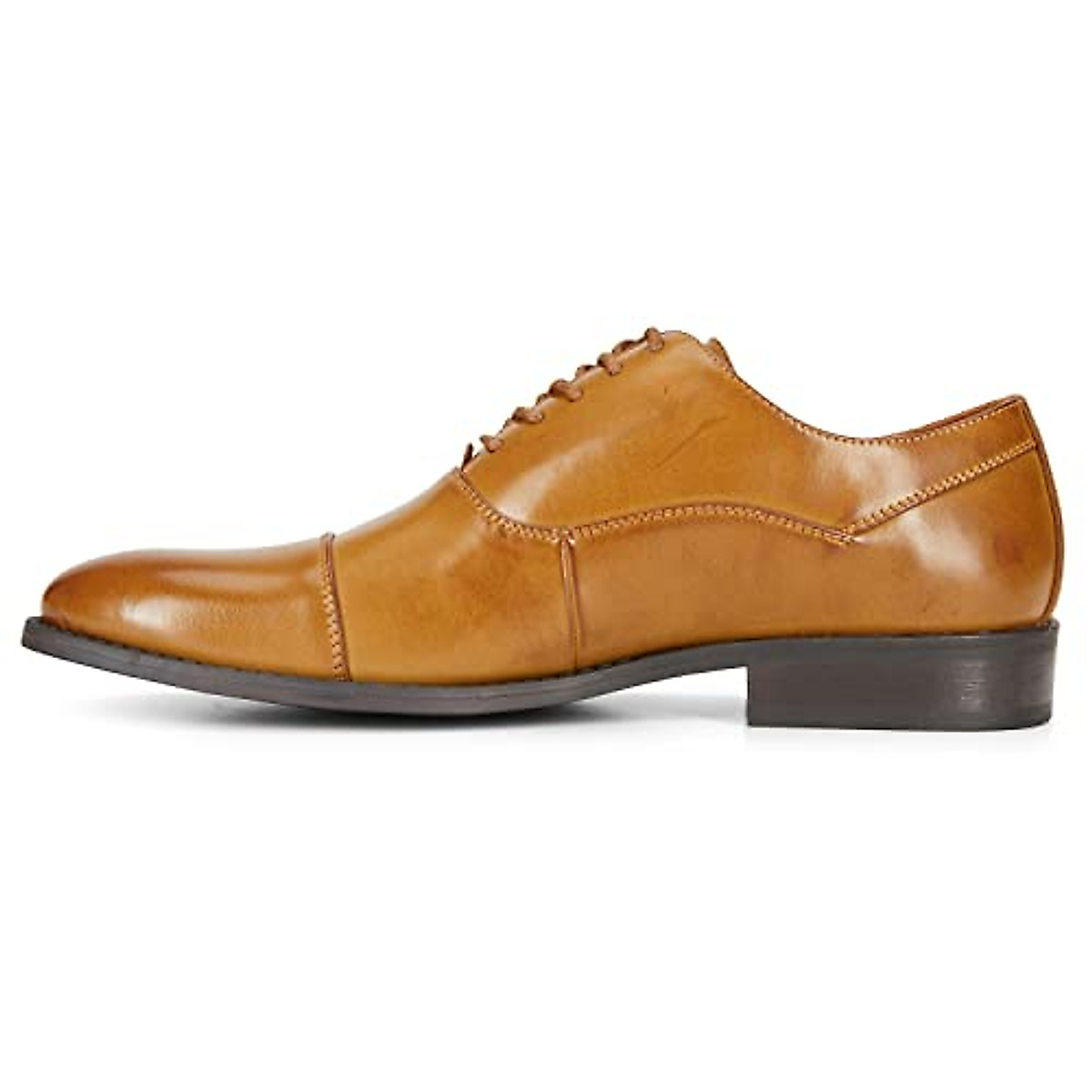 Kenneth Cole Men's Unlisted Half Time Oxford, Tan, 9.5