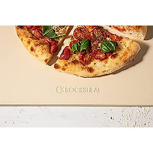 13.2" x 13.2" x 0.4" Square Cordierite Pizza Baking Stone Perfectly Compatible for Ooni Koda & Fyra 12, Uuni Pizza Oven