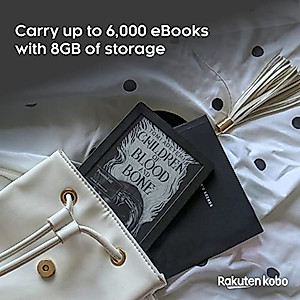 Kobo Clara HD & Black SleepCover Bundle | eReader | 6" Glare Free Touchscreen | Adjustable Brightness & Colour Temperature | WiFi | 8GB of Storage | Carta E Ink Technology