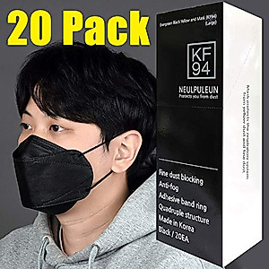 ECOMADE ARENA Neulpuleun Disposable KF94 Face Mask with 4-Layer Filters Made in Korea
