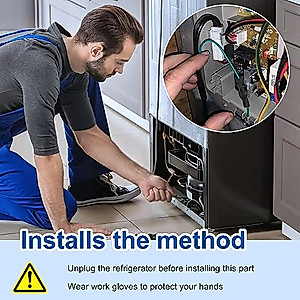 3903-0001003 Refrigerator Power Cord for Samsung&Kenmore,Replace 3903-000519 3903-000796 Fridge Power Cord etc,Compatible with RF28T5001SR RF27T5501SR RH29H8000SR RF28HMEDBSR etc, 1 Year Warranty