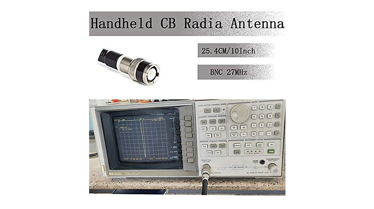 Portable CB Antenna 27MHz with BNC Connector - Universal Compatibility