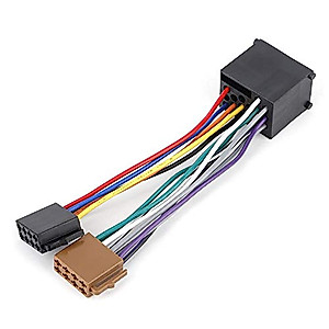 KIMISS Car Stereo Harness Radio Adapter Stereo Harness Cable ISO Plug Fits for E36 E46 E39
