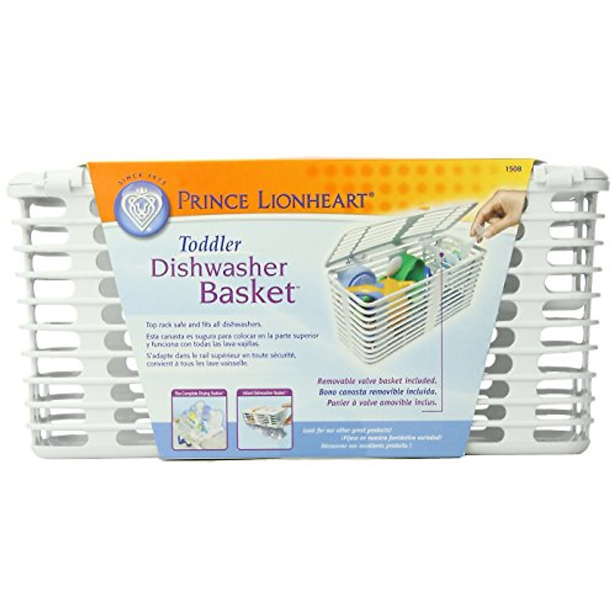 Prince Lionheart Deluxe Dishwasher Basket, Toddler