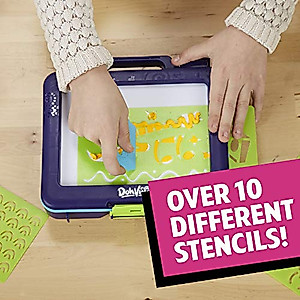 Play-Doh DohVinci On the Go Art Studio Art Case for Kids and Tweens with 5 Non-Toxic Colors
