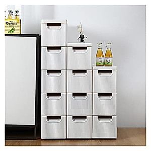 4-Tire Cart Organizer Unit with Narrow Slim Container Storage Cabinet for Bathroom Bedroom (Size : 5 Floor)