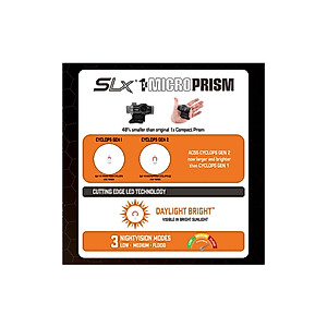 Primary Arms SLX 1X MicroPrism with Green Illuminated ACSS Cyclops Gen II Reticle