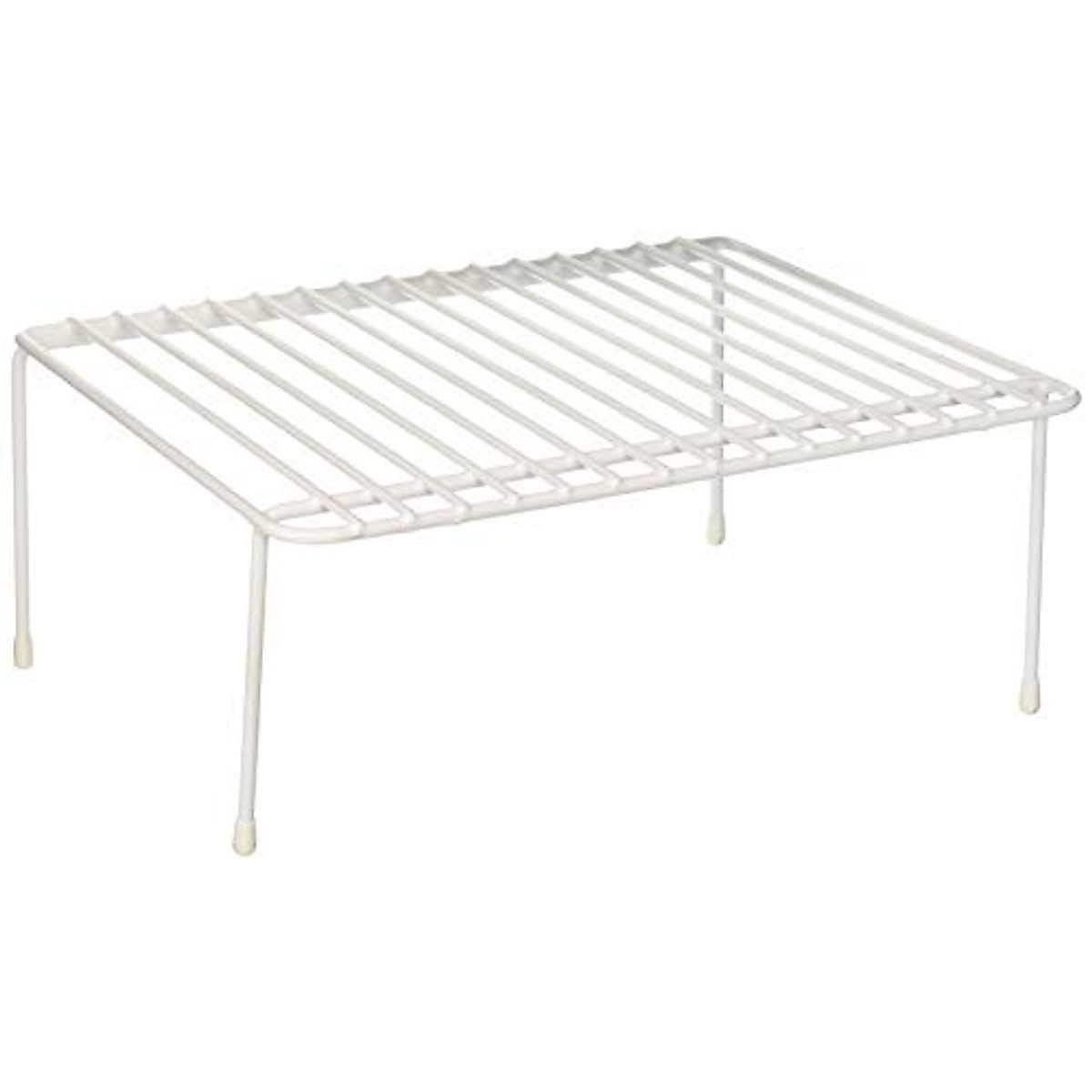 Home Basics Heavy Weight Kitchen Helper Shelf, Small, White