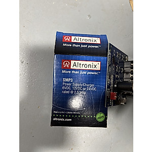 ALTRONIX SMP3 6 12 OR 24VDC @ 2.5 AMP, PC Board, Switching Power Supply Charger