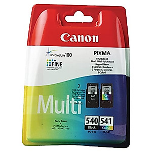 Canon PG-540 CL541 Multi-Pack Ink Cartridge (Black, Cyan, Magenta, Yellow)