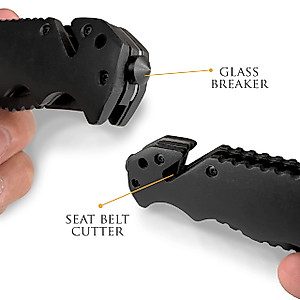 Customized Survival Knife, Classic Multi-Tool Knife, Best Personal Safety Survival Gear,'Hurricane' Personalized Knife