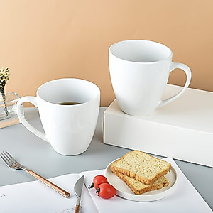 CAILIDE 39oz Large Coffee Mug Ceramic Tea Cup for Office and Home Big Capacity with Handle set of 2