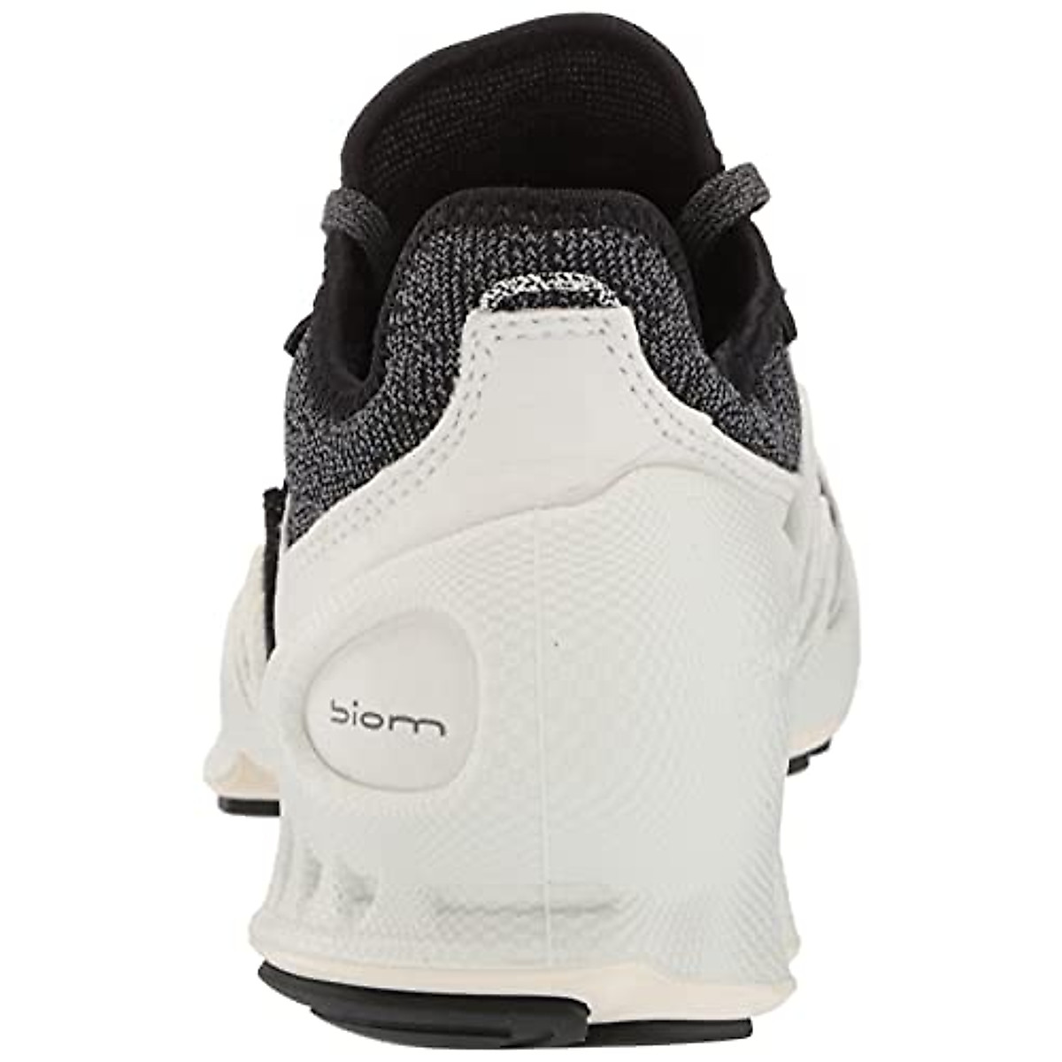 ECCO Women's Biom AEX Knit Slip On Cross Trainer, White/Black, 9-9.5