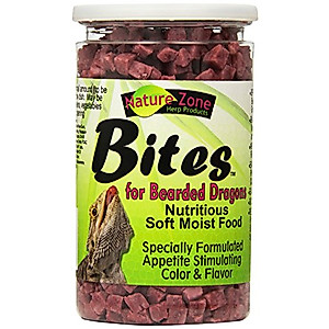 Nature Zone Snz54621 Bearded Dragon Bites Soft Moist Food, 9-Ounce