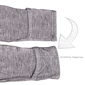 GUISBY Baby Boy Rayon Pajamas 2 Way Zip Front, Sleep and Play Footies Long Sleeve Grey Pjs Jumpsuit Black-Grey-0-3