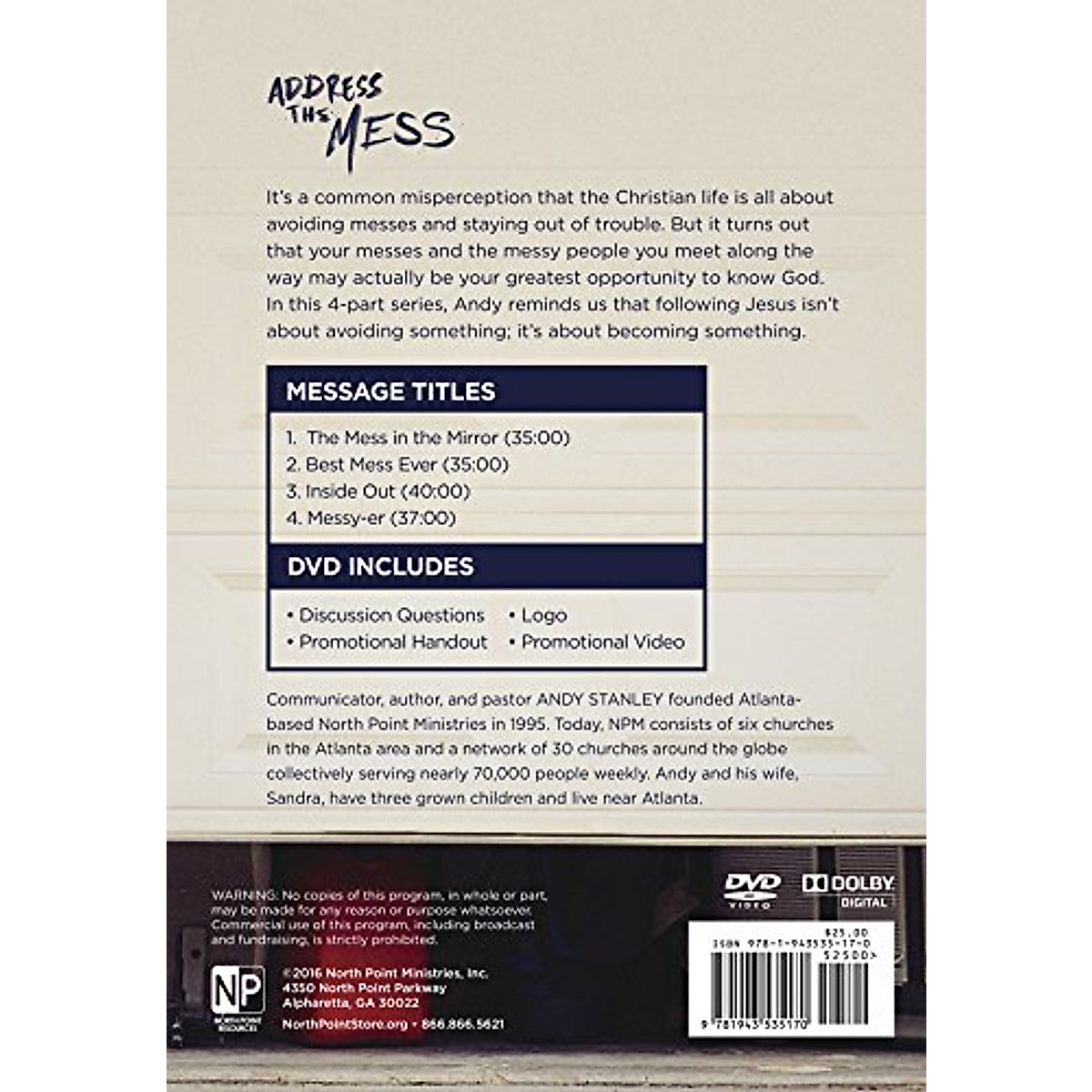 Address the Mess Series DVD