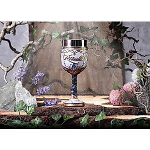 Nemesis Now Officially Licensed Lord of The Rings Rivendell Goblet, White, 19.5cm