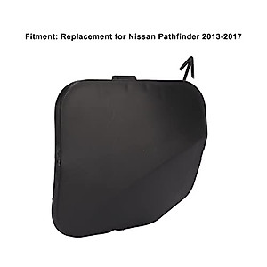 Front Bumper Tow Hook Cover Cap Towing Eye Cap Replacement for Nissan Pathfinder 2013-2017 622A0-3KA0A