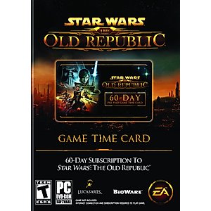 Star Wars: The Old Republic 60-Day Pre-paid Time Card - PC