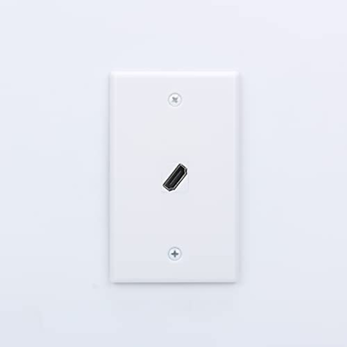 YOEMELY HDMI Keystone 8K, White HDMI Keystone Coupler for HDMI 2.1a Cable Pass Through, including 8K 60Hz or 4K 120Hz resolution and up to 48G bandwidth (6 Pack)