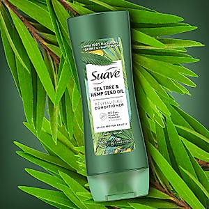 Suave Professionals Suave Conditioner for Oily Hair Tea Tree Hemp Seed Oil Paraben Free 12.6 oz