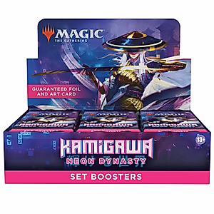 Magic: The Gathering Kamigawa: Neon Dynasty Set Booster Box | 30 Packs (360 Magic Cards)