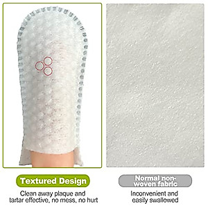 DR.EASY Breath Freshener Dental Finger Wipes 80ct for Dog & Cat, Help Wipe Away Plaque&Tartar, No Added Harsh Chemicals No Brush Formula