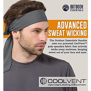 Tie Headband for Women & Men - Ninja Headbands, Head Tie for Running, Basketball, Football & Athletics,Cooling Headband