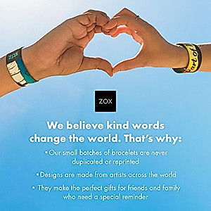 ZOX Bracelets — You Got This | Stretchy Elastic Band with Motivational Affirmations and Beautiful Artwork, Great Gift for Men, Women, and Kids (Small)