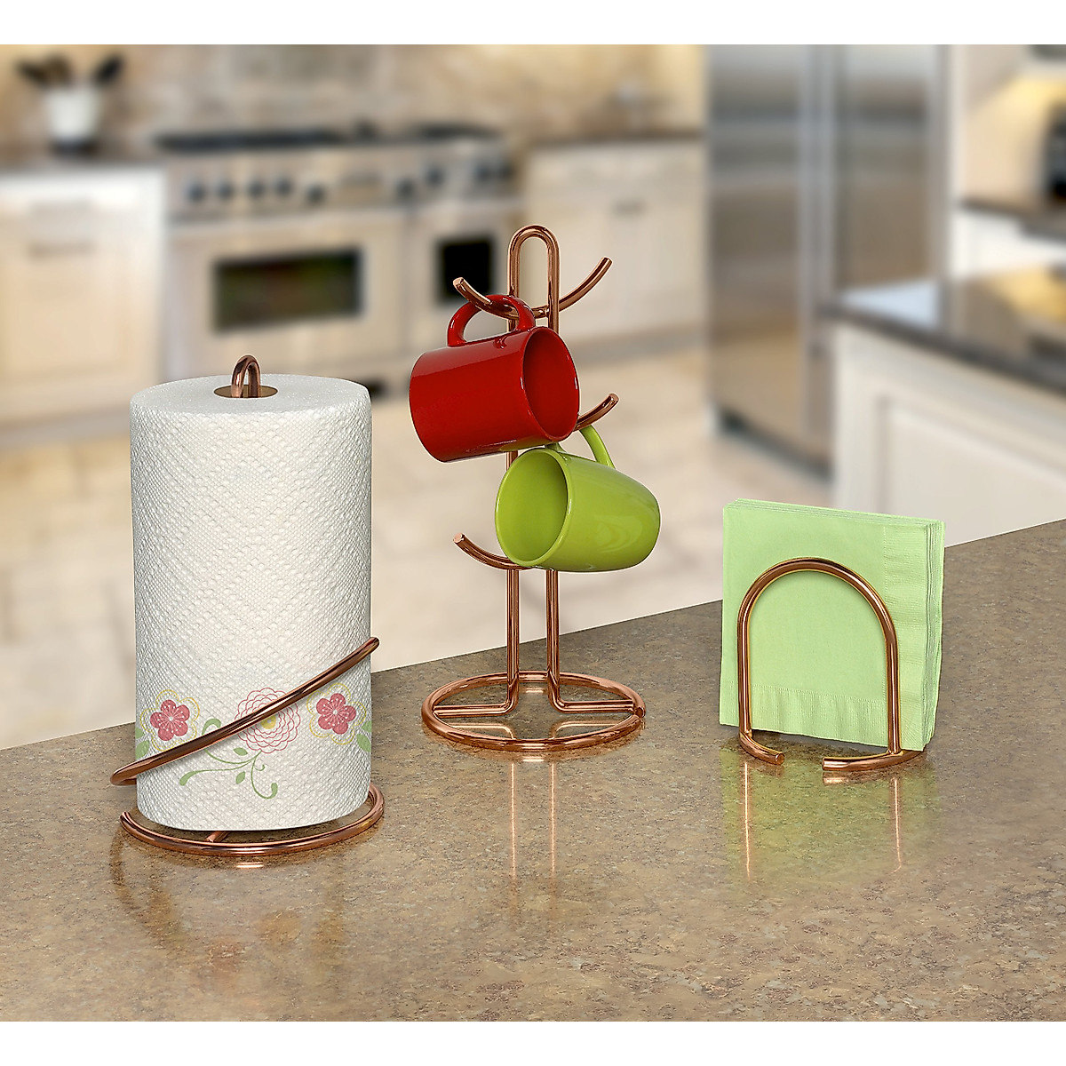 Spectrum Diversified Euro Napkin Holder, Copper