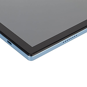 10.1 Inch FHD Tablet, 128GB Expandable 2 in 1 Phone Tablet Dual SIM Dual Standby 100‑240V Octacore CPU Stereo (US Plug)