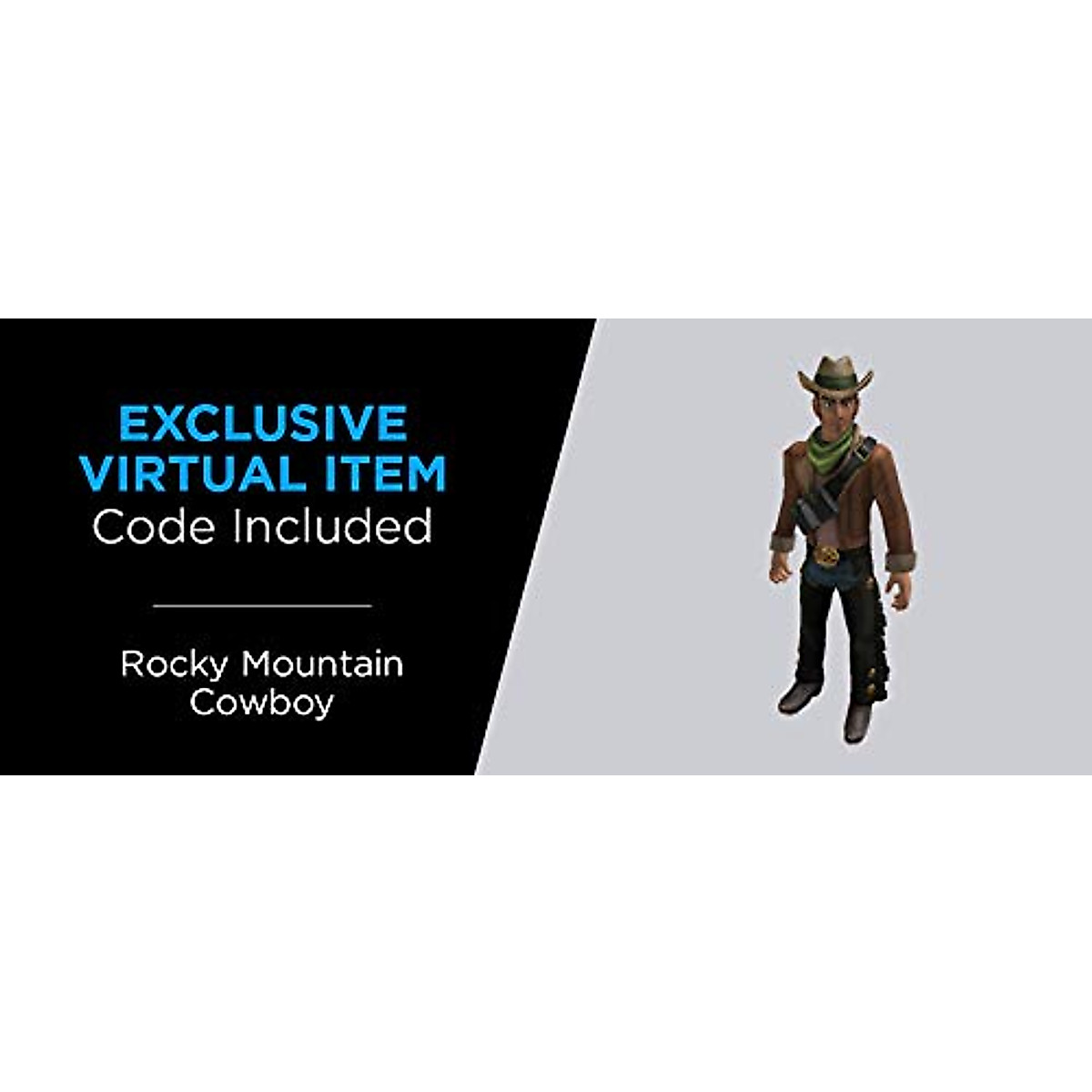 Roblox Action Collection - The Wild West Five Figure Pack [Includes Exclusive Virtual Item]