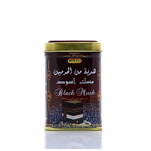 Hemani Halal Black Musk - Non Alcoholic Solid Perfume 25g